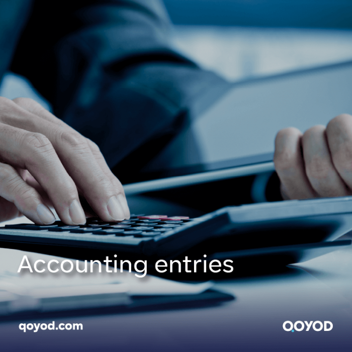 Accounting entries - Qoyod